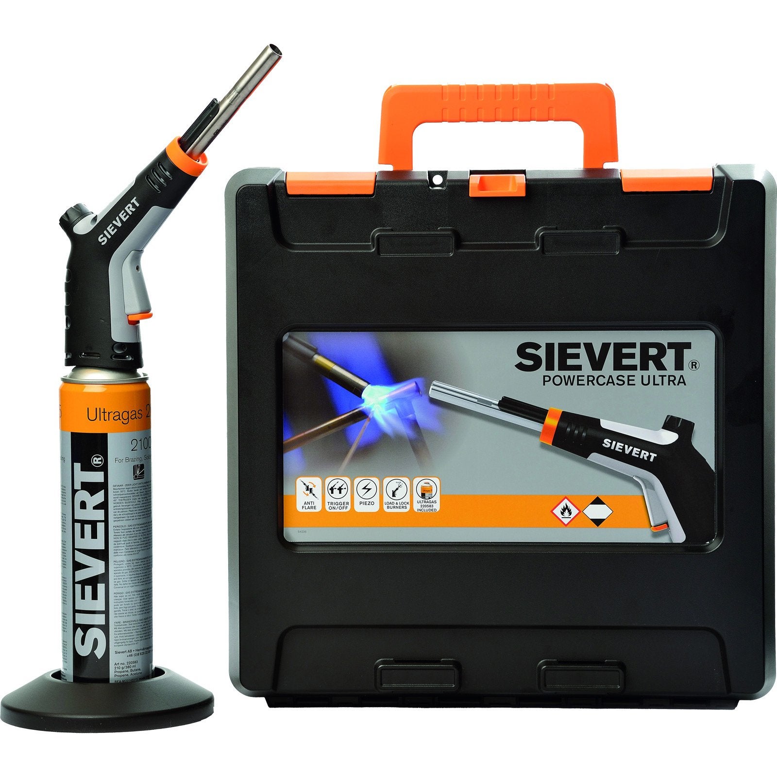 SIEVERT Powercase Ultra Kit de soudure 2,2 kW - 253505 | Leroy Merlin