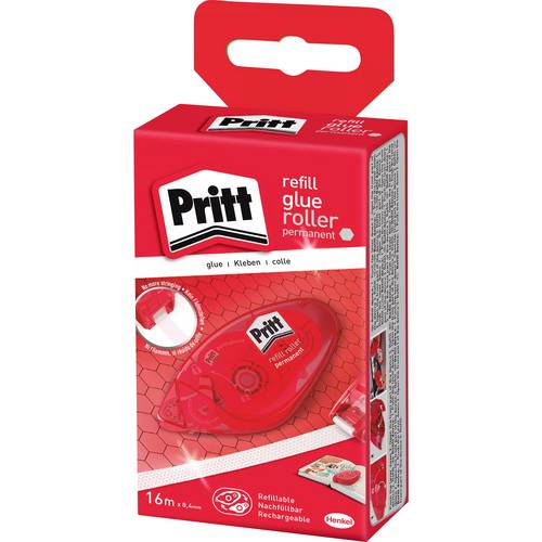 Pritt Roller de colle Refill permanent 8.4 mm 16 m fixation permanente ...