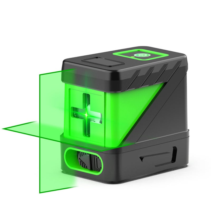 Nivel laser，Nivel de luz verde de 2 líneas, luz intensa, línea fina ...