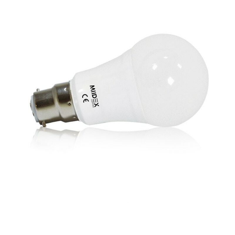 Ampoule LED B22 9W Bulb Miidex Lighting® blanc-neutre-4000k - non ...