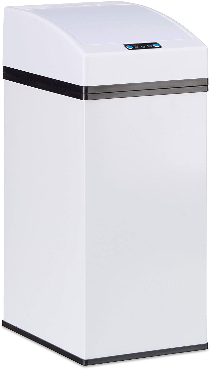 Poubelle automatique cuisine design capteur couvercle seau intérieur 7 ...