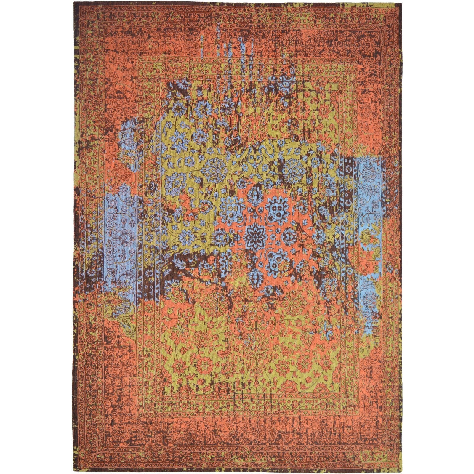 Tapis fait main solitaire 610 multicolore - 120 x 170 cm | Leroy Merlin