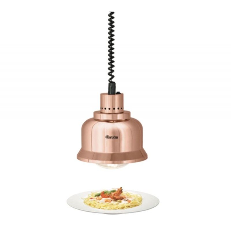 Lámpara calefactora extensible cobre brillante IWL250D KU | Leroy Merlin