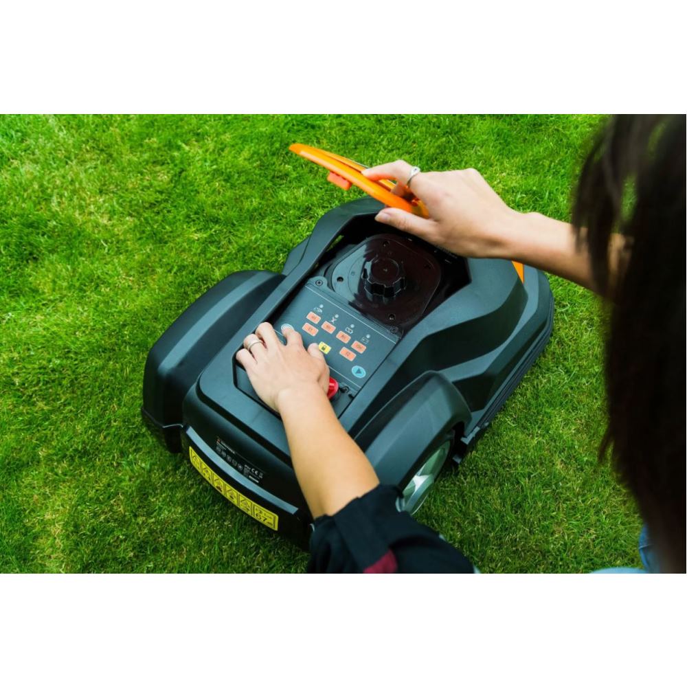 Yard Force - Robot Tondeuse SA650B avec Capteurs d'obstacles et de Soulèvement pour Pelouses ...
