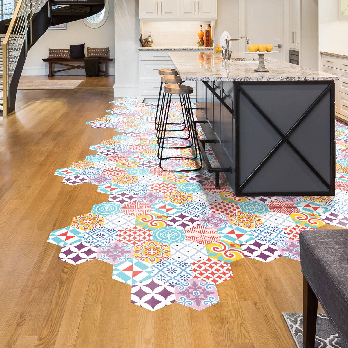 Stickers Sol Anti-dérapant avec Protection - TOMETTES SOL GUILIENA ...