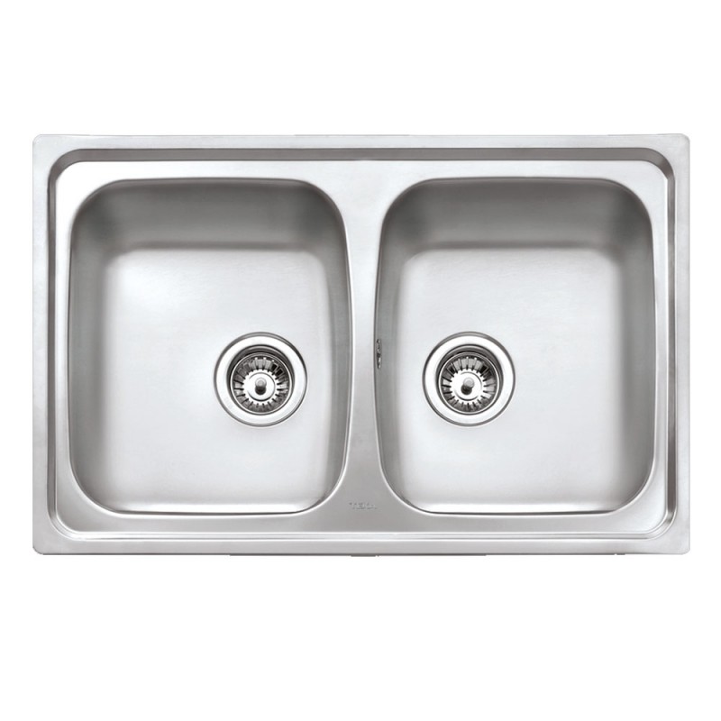 Fregadero TEKA StarBright 80 E-XP 2C Ø Con Orificio | Leroy Merlin