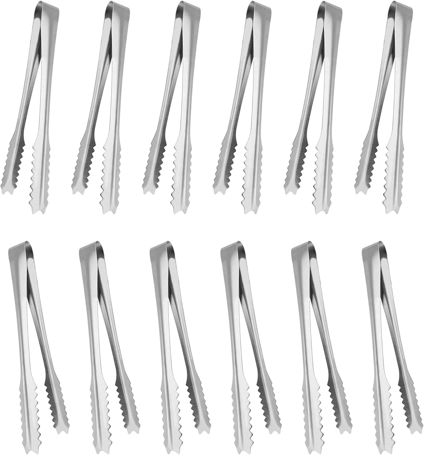 12 pinzas multifuncionales de acero inoxidable para hielo, dulces ...