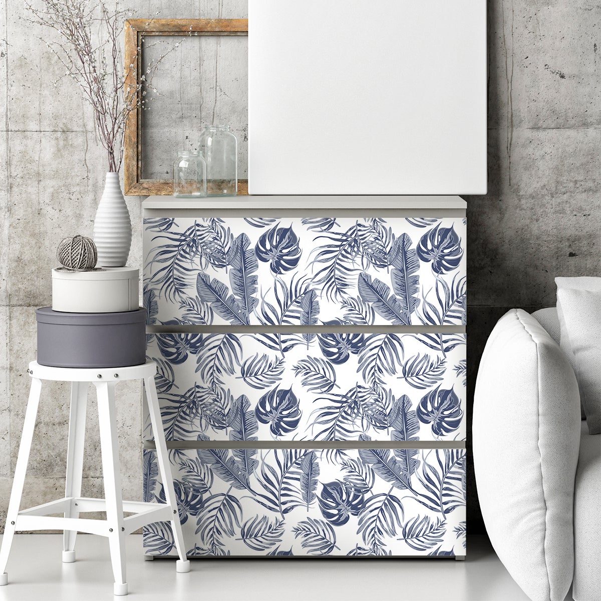 Sticker meuble tropical yururia 40 x 60 cm | Leroy Merlin