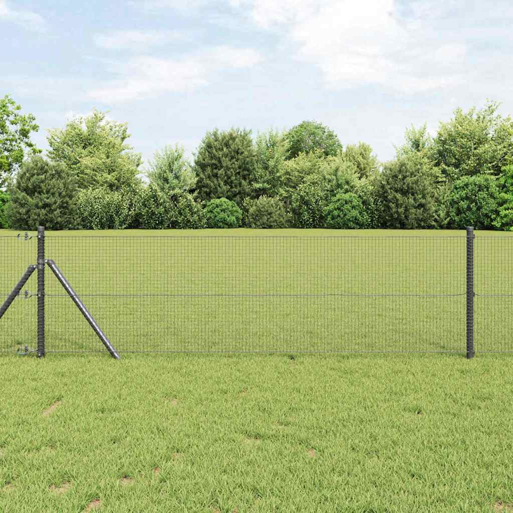 Valla de alambre soldado gris de 0,6 x 50 m | Leroy Merlin