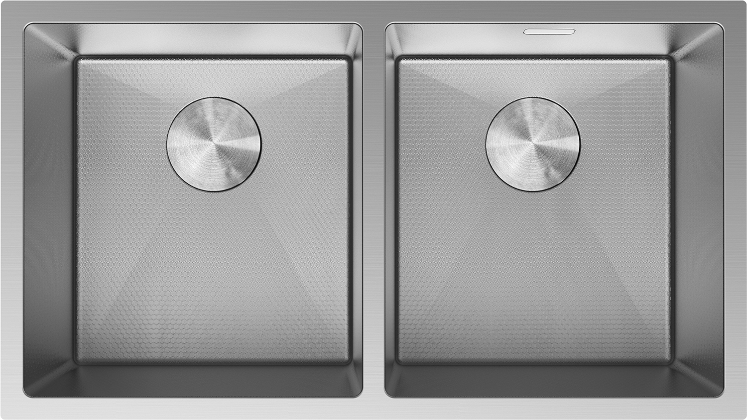 Mexen Binox évier inox à 2 bacs 800 x 450 mm, inox HC - 6421802000-01HC ...