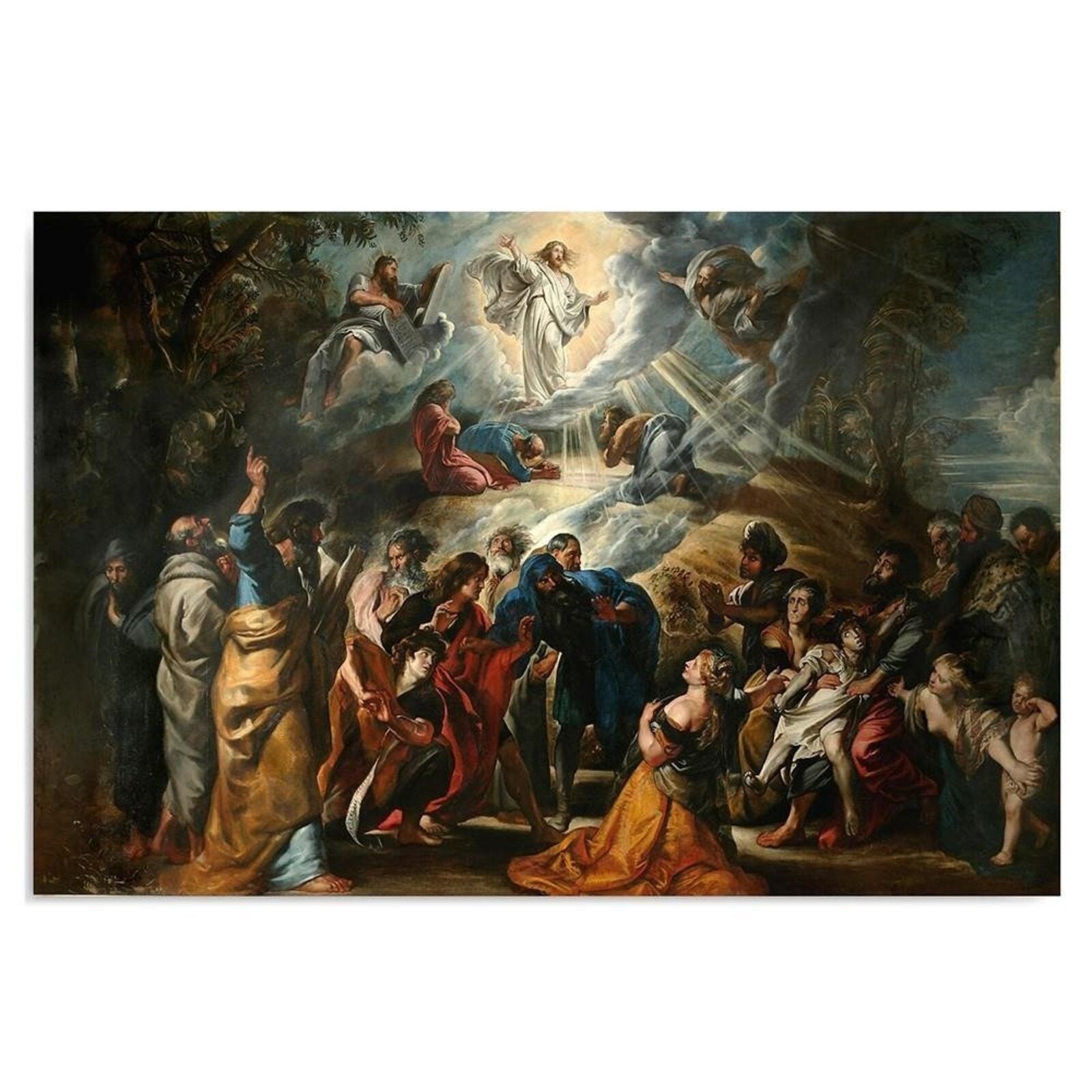 Tableau reproduction photo de pp rubens - la transfiguration | Leroy Merlin