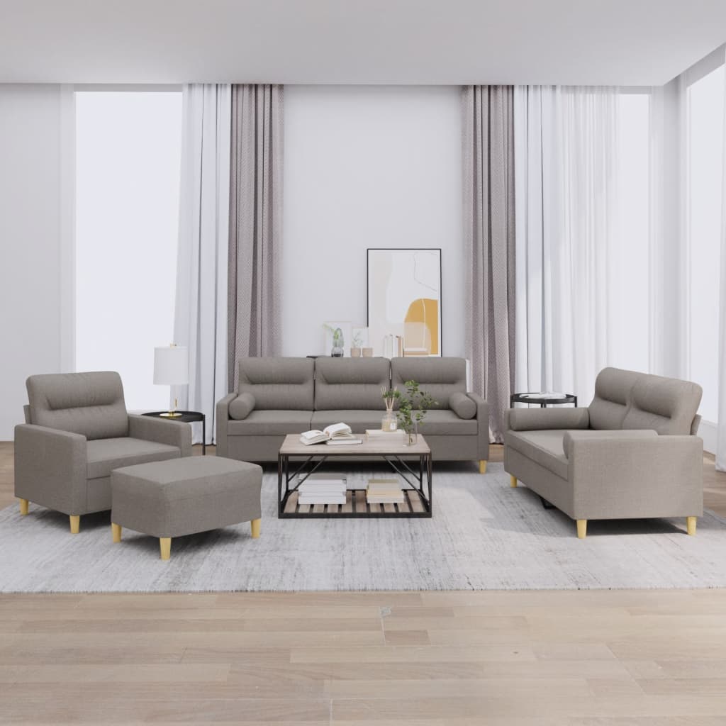 Salon bas de jardin en Métal Beige 3 personnes | Leroy Merlin