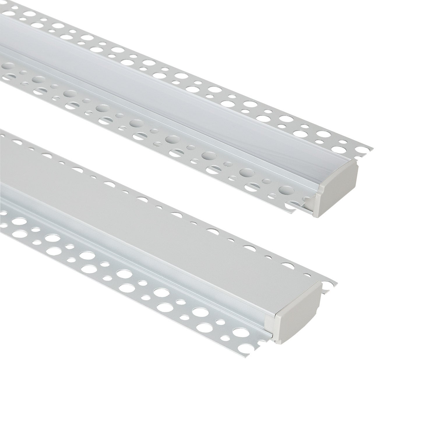 Ledkia Profilo Alluminio Incasso in Cartongesso per Striscia LED fino a ...