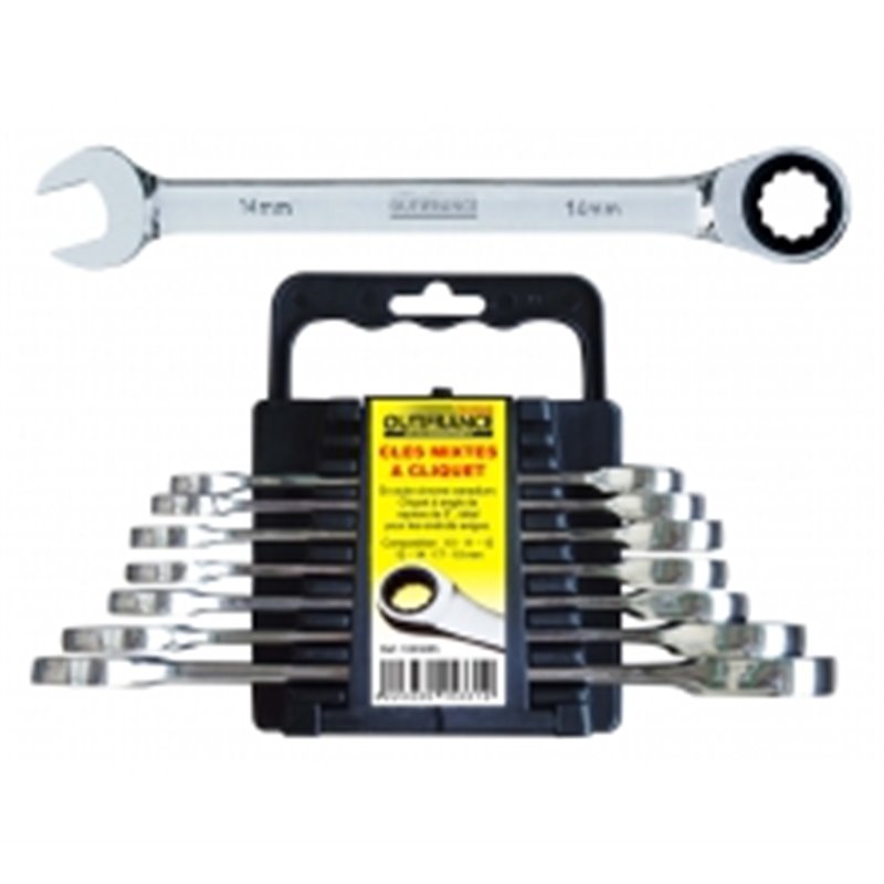 Cle Mixte A Cliquet Ch.V.18Mm Sc | Leroy Merlin