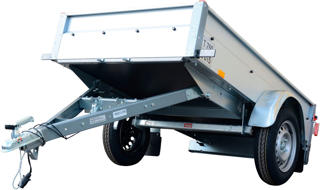 Remorque pour voiture Basic 750 avec timon basculant, max. 592 kg, 3 ...