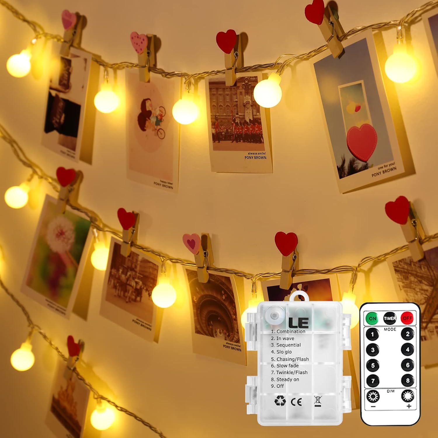 Guirlande Lumineuse Sapin Noel, 12M 100 LEDs Guirlande Lumineuse Boules ...