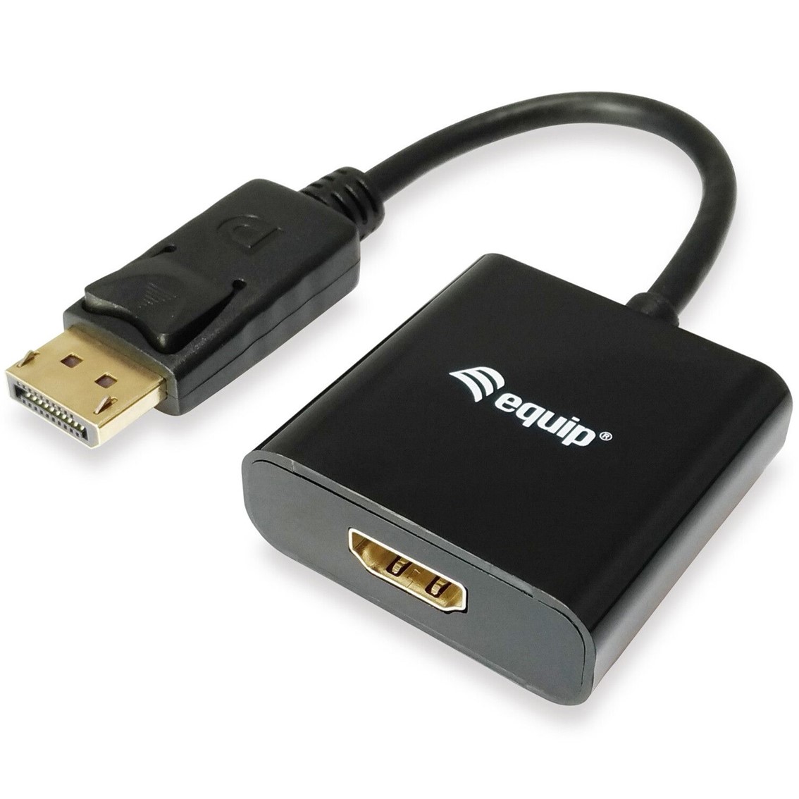 Equip 133438 cavo e adattatore video 02 m DisplayPort HDMI Nero | Leroy ...