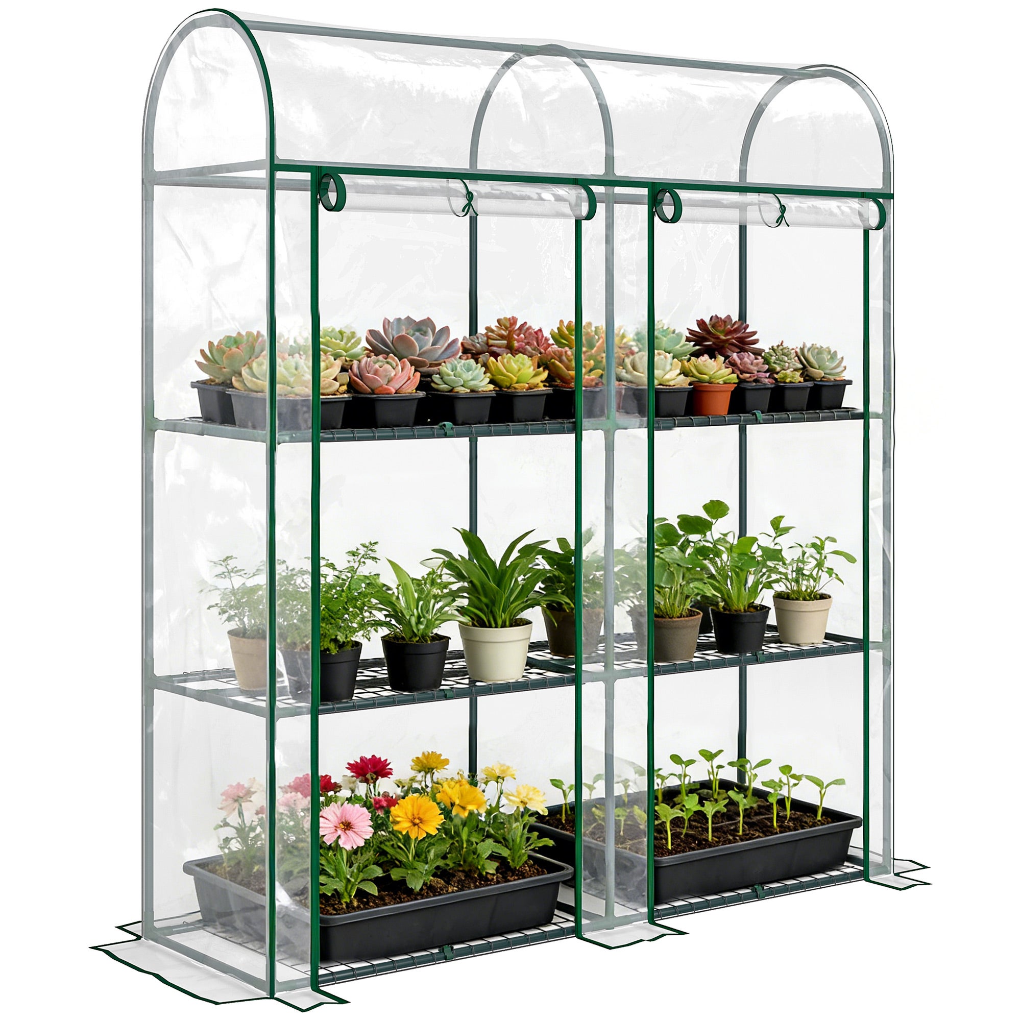 Serre de Jardin plastique Outsunny | Leroy Merlin