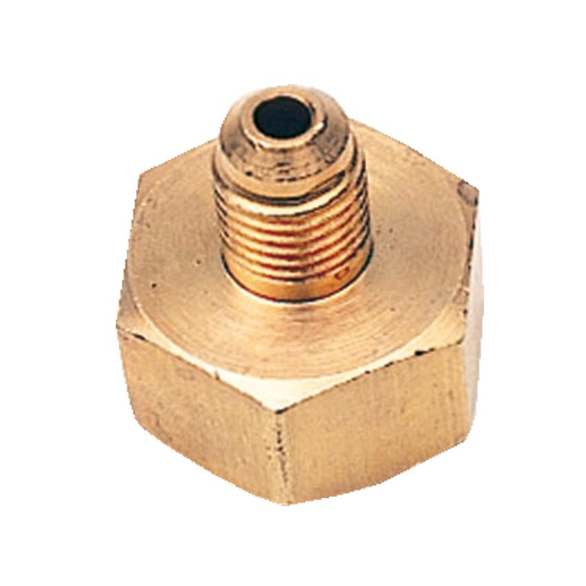 Racor 1/4" SAE modelo: 1/4" SAE M x 1/2" F - para cilindros de 5/10 kg ...