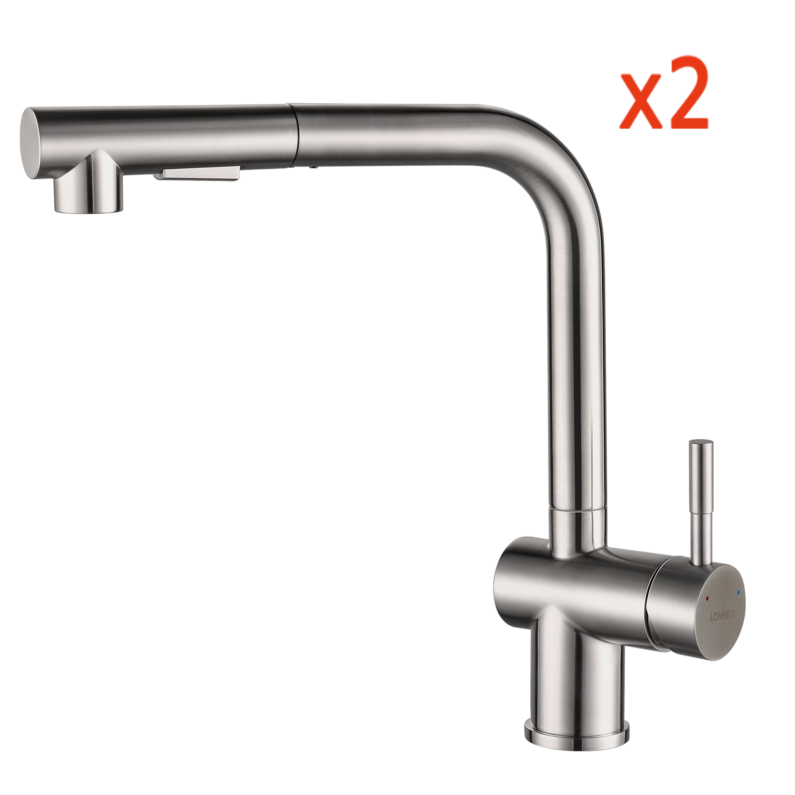 2PCS Mitigeur Cuisine avec Douchette Robinet Douchette d'évier ...