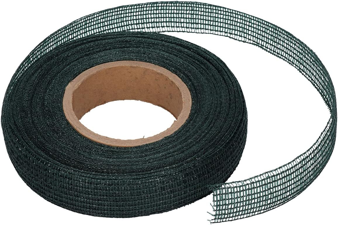 Cinta para árboles, cinta para plantas (50 m, verde) para fijar y atar ...