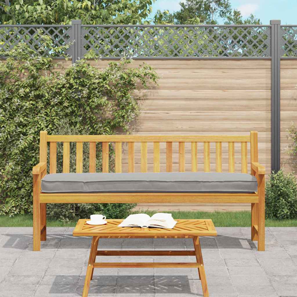 Cojín para palet Gris 200 x 40 x 8 cm Tela Oxford | Leroy Merlin