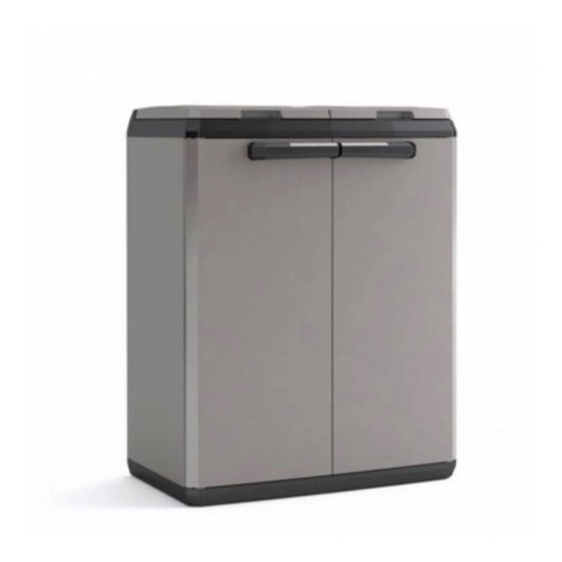 Armadio Resina Pvc Raccolta Differenziata Umido Split 68x39x85cm Keter ...