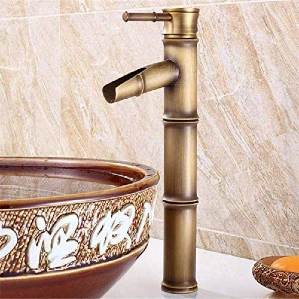 Robinet de salle de bain au design rétro, robinet de lavabo en laiton ...