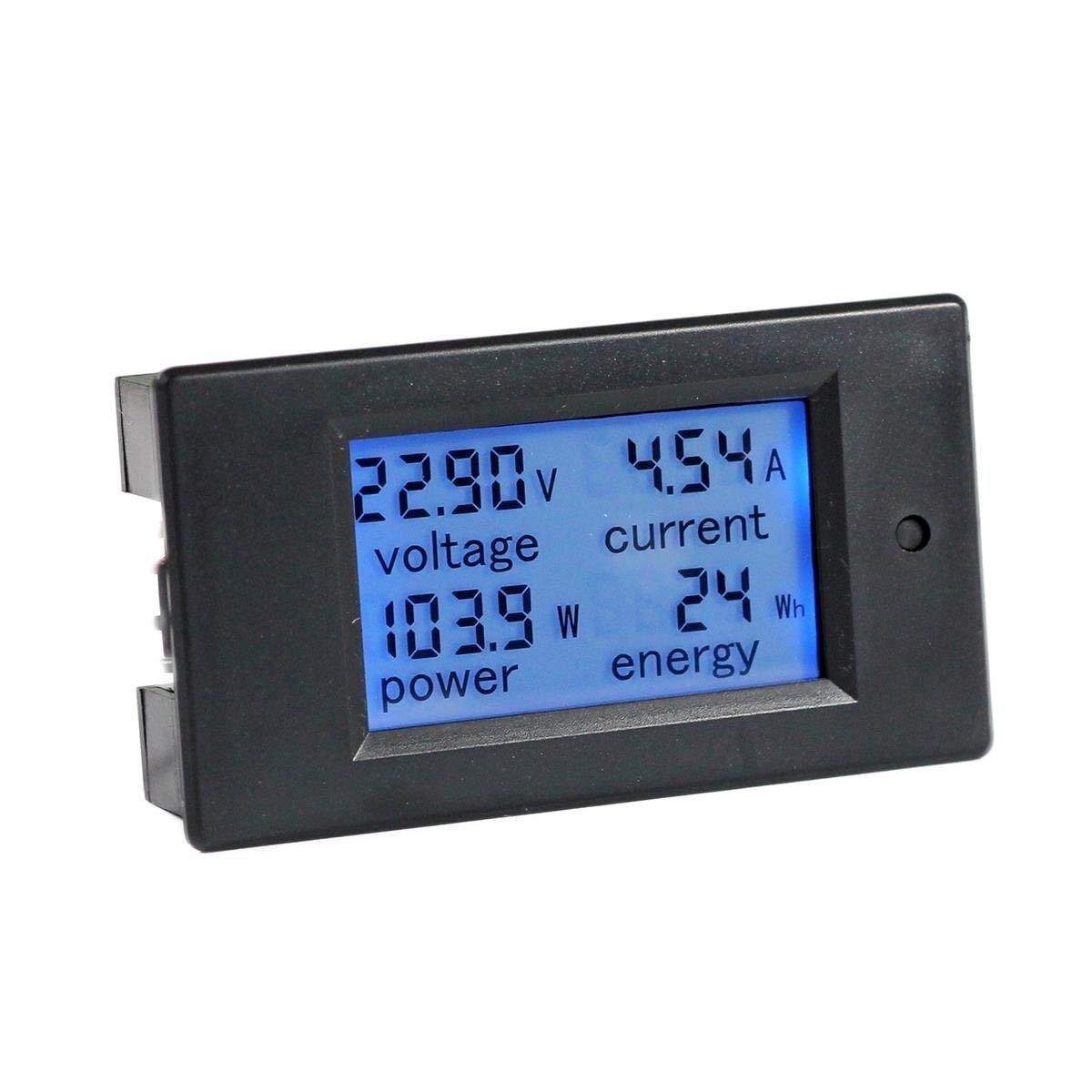 Voltmètre, multimètre, ampèremètre, écran LCD, avec shunt intégré, CC 6 ...