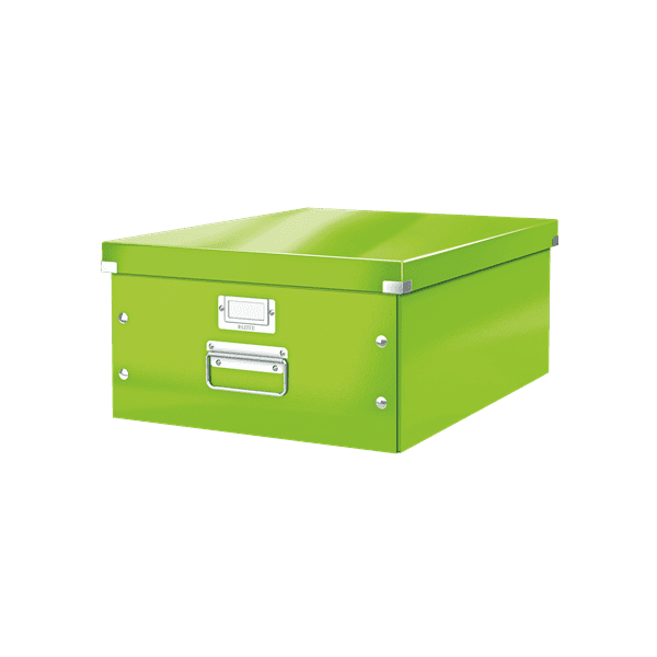 Grande Boîte en Carton avec couvercle format A3+ Multi Usages - Vert ...