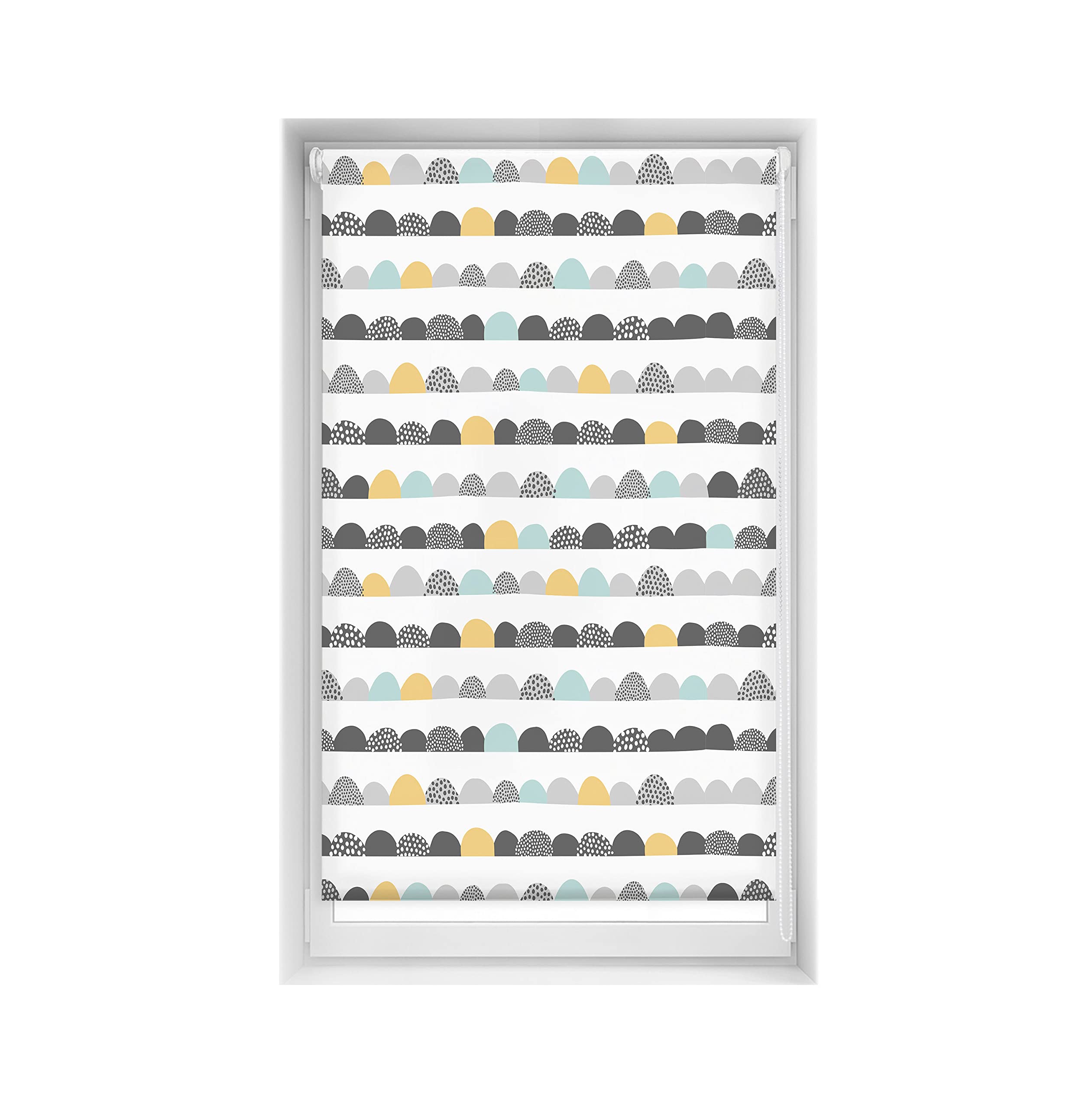 Blindecor Easy Tenda Blackout Stampa Digitale, Semiluna, 90 x 150 cm ...