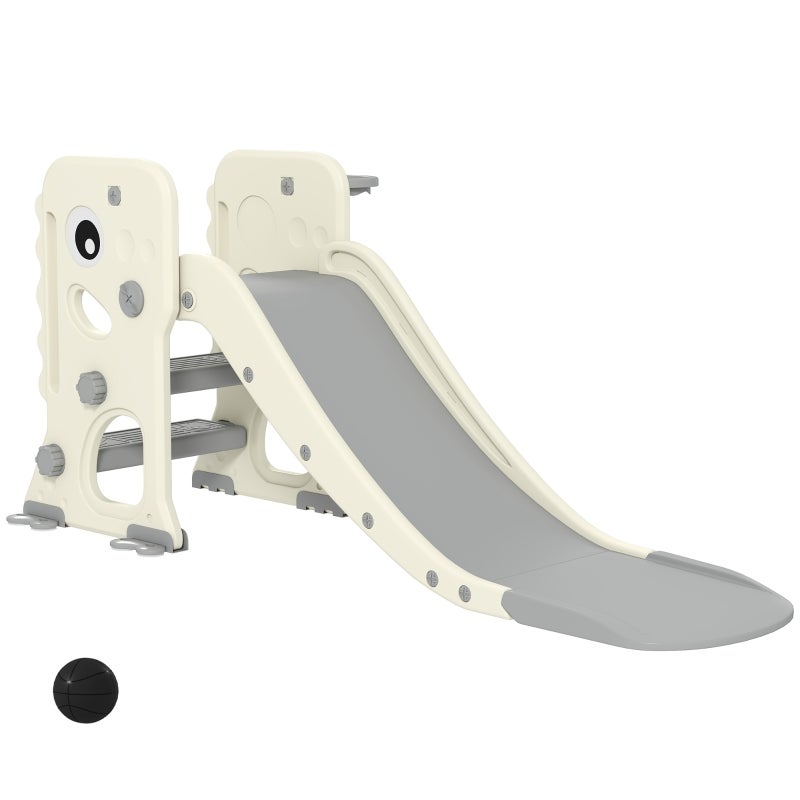 Ce toboggan 3 en 1 pour enfants comprend une structure d'escalade, un ...