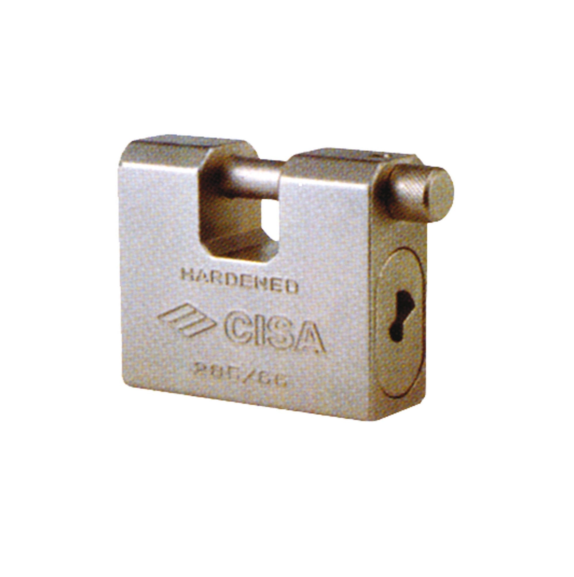 Candado de acero antirrobo blindado Cisa - ANCHURA 75 mm. | Leroy Merlin