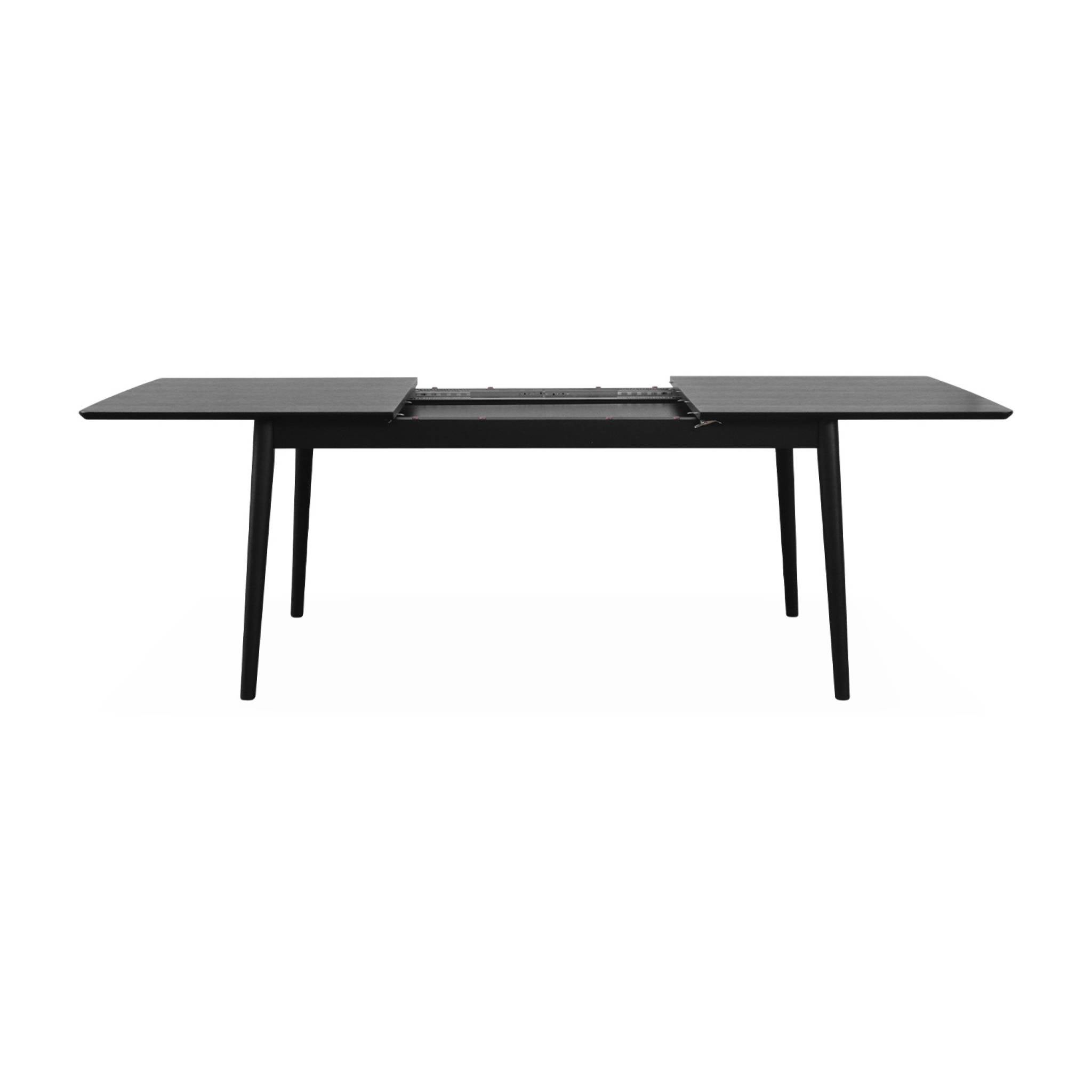 Table à manger extensible rectangulaire Lina. 6 à 8 places. 160 à 210cm ...