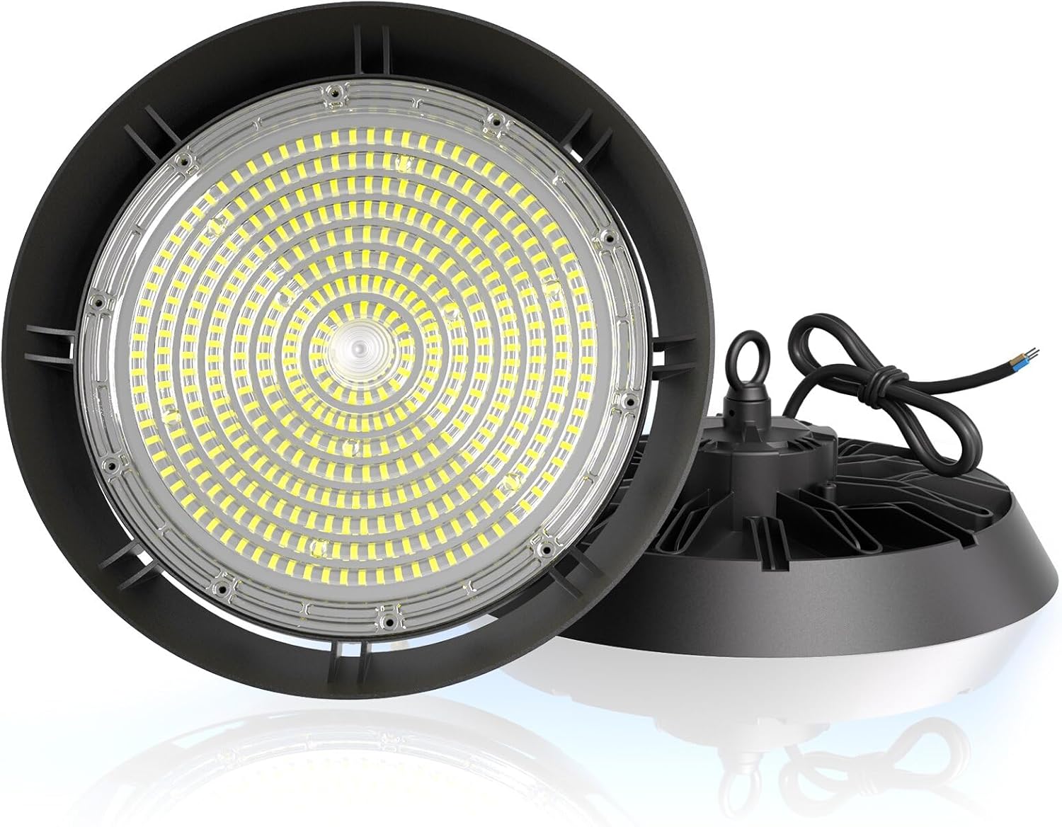 Projecteur LED haute baie Mondlicht 200W 5000K, angle de faisceau de 90 ...
