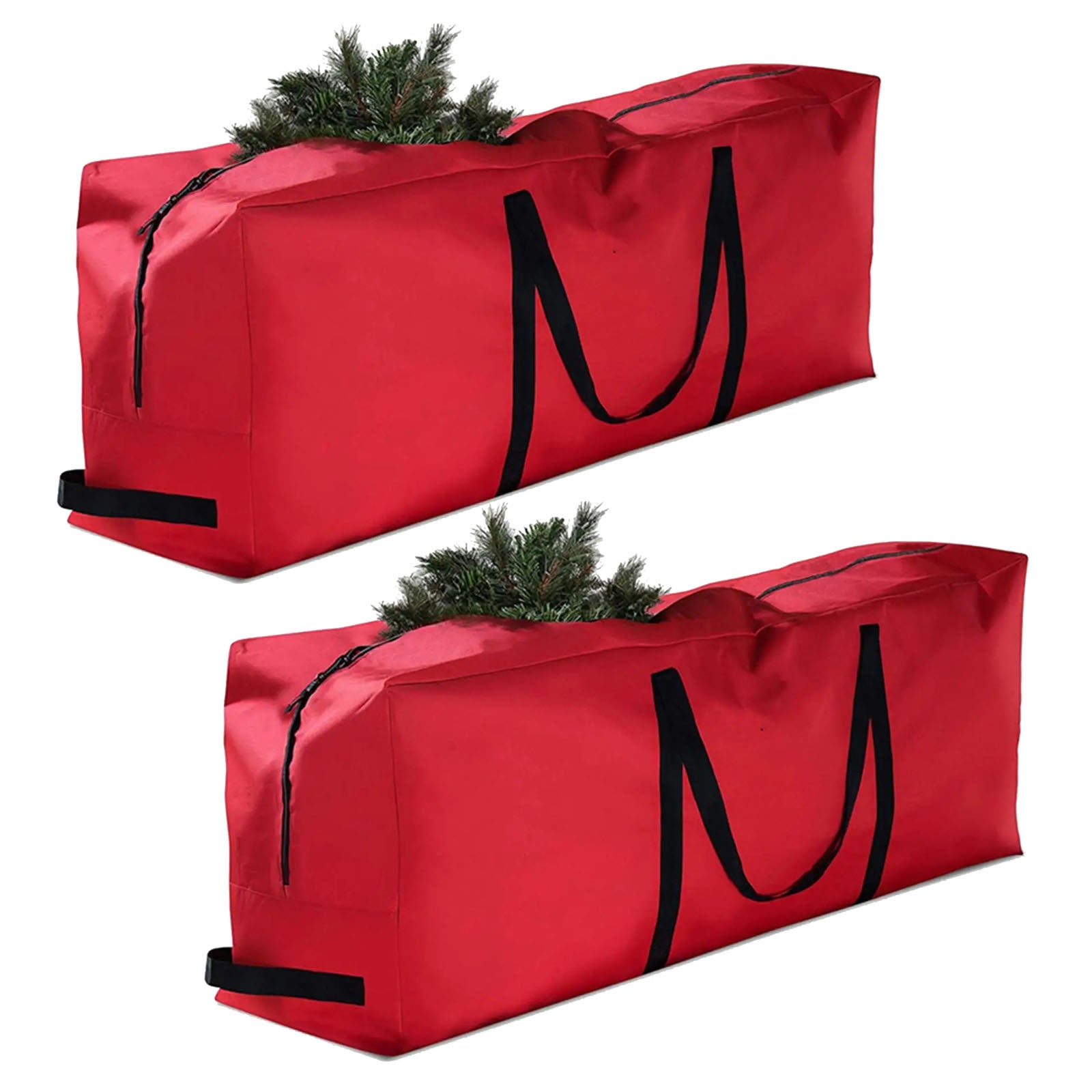2 sacs de rangement pour sapin de Noël, pliables, imperméables, grande ...