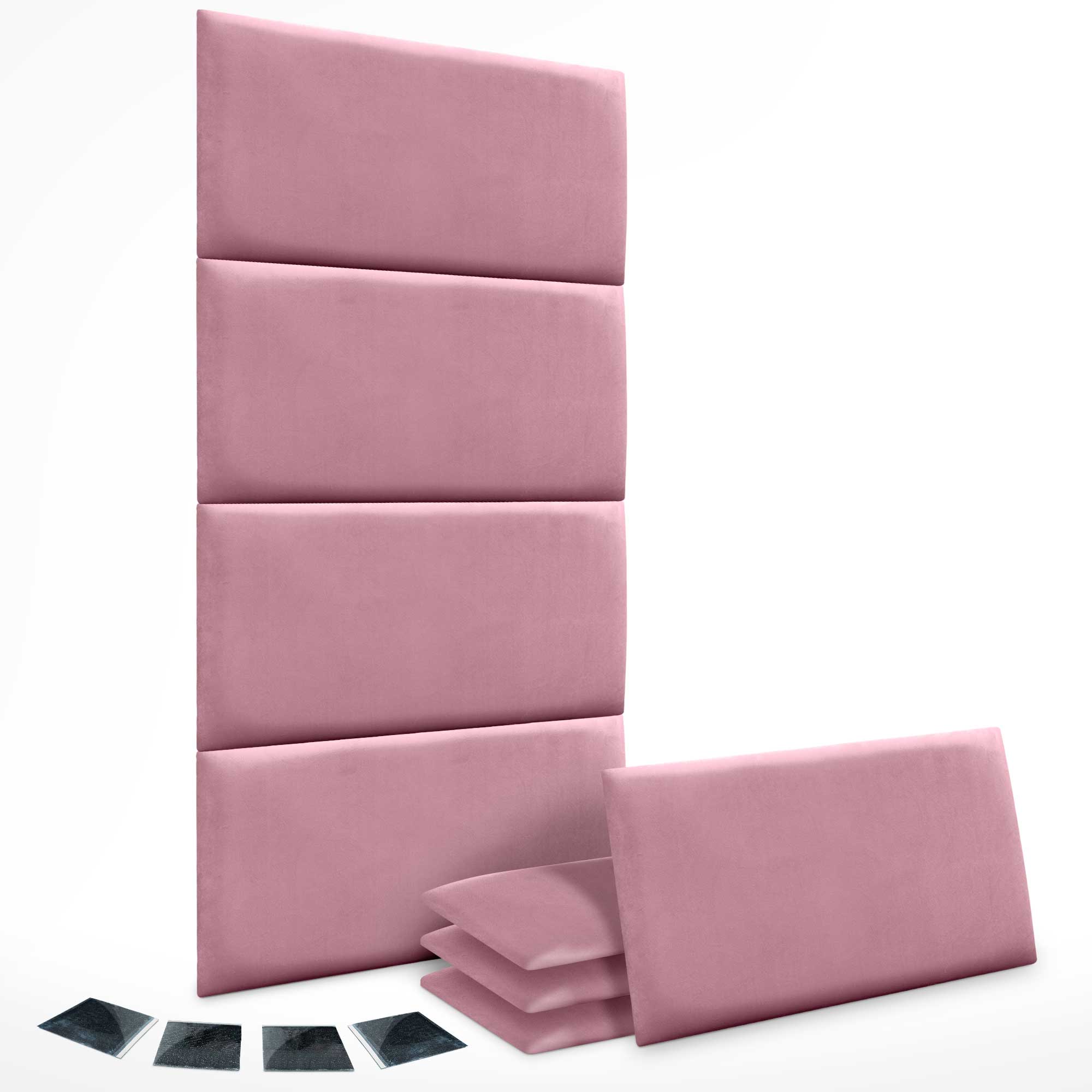 DHOME Juego de 8 Paneles Tapizados de Terciopelo Premium Pack ...