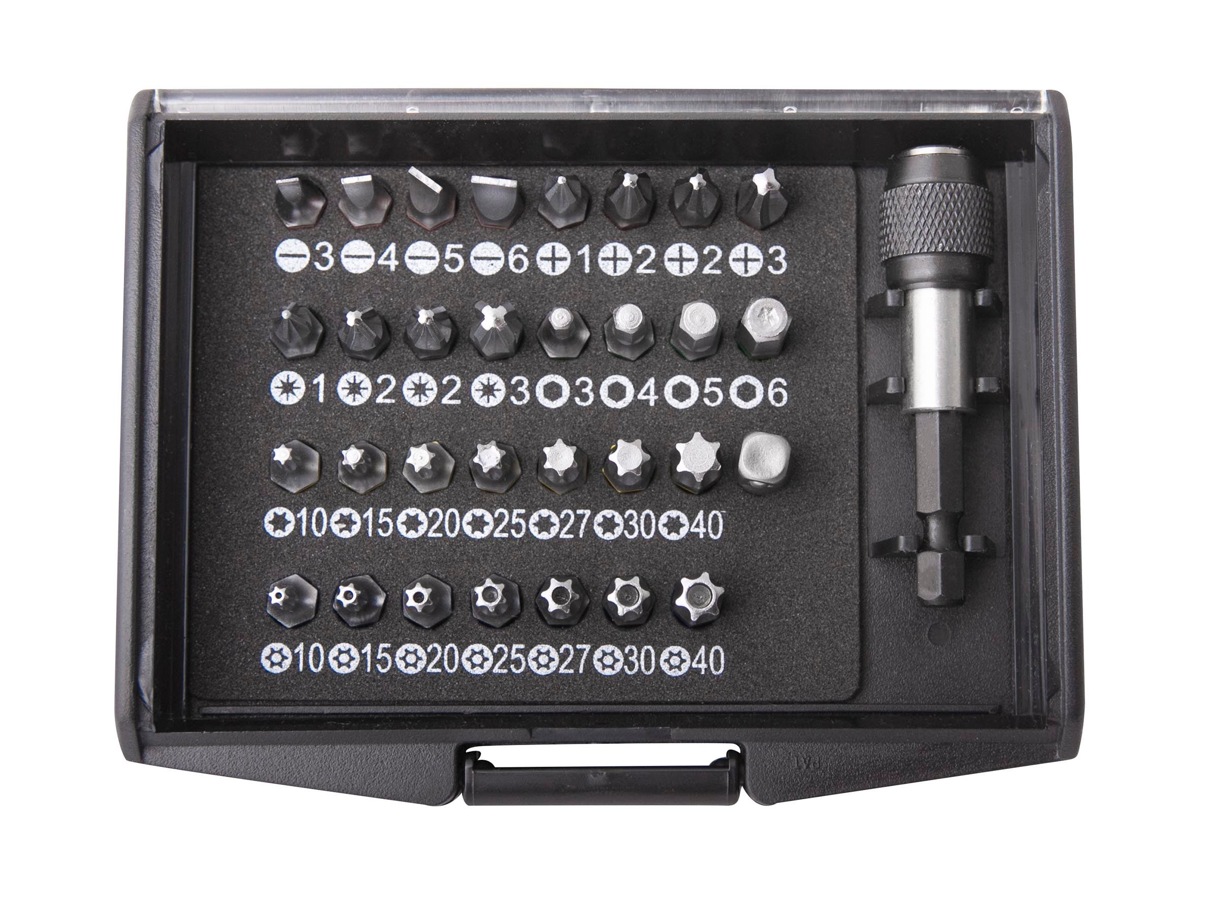 CLAS - Boite embouts de vissage 1/4" (32pcs) - OS 3230 | Leroy Merlin