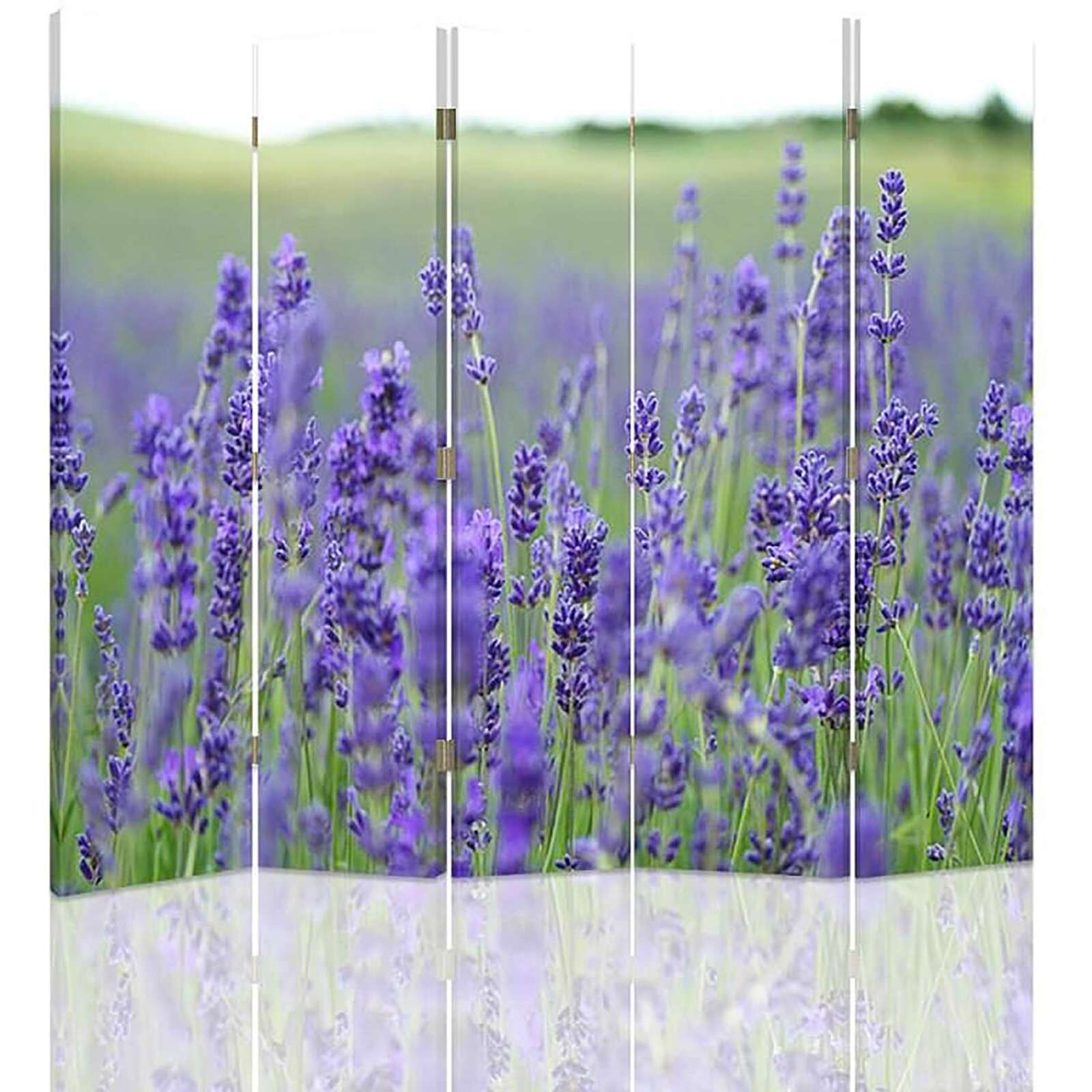 Paravent Design Champ de Lavande pour Déco Zen et Nature - 180 x 150 cm ...