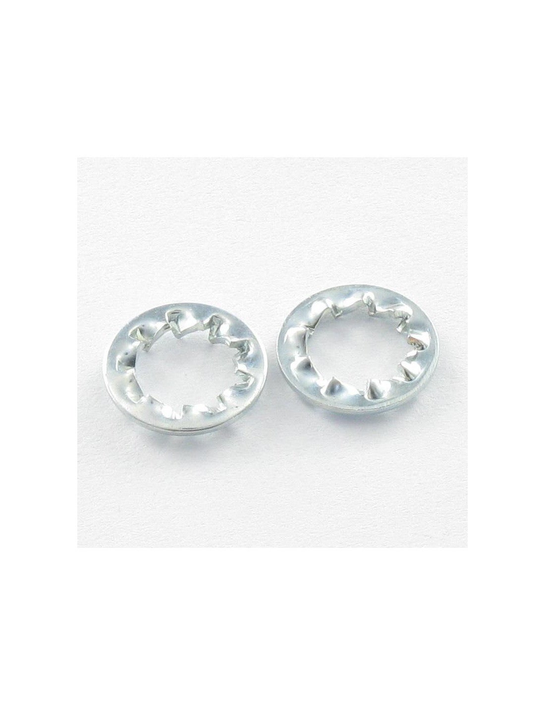 Rondelle éventail AZV M6 Acier zingué blanc-1 piece | Leroy Merlin