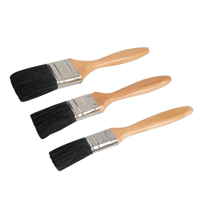 Silverline - Brochas con cerdas mixtas 3 pzas | Leroy Merlin