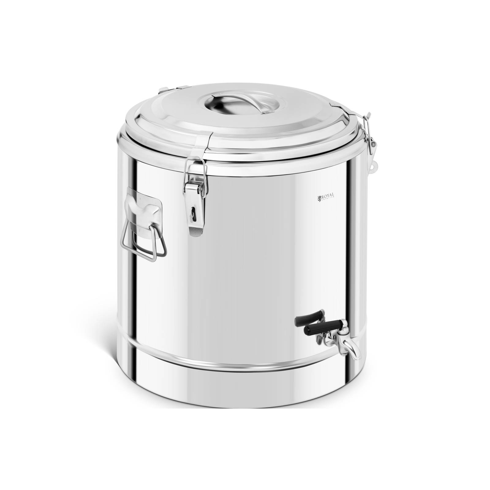 Conteneur isotherme - Royal Catering - Inox brossé - Volume : 35l ...