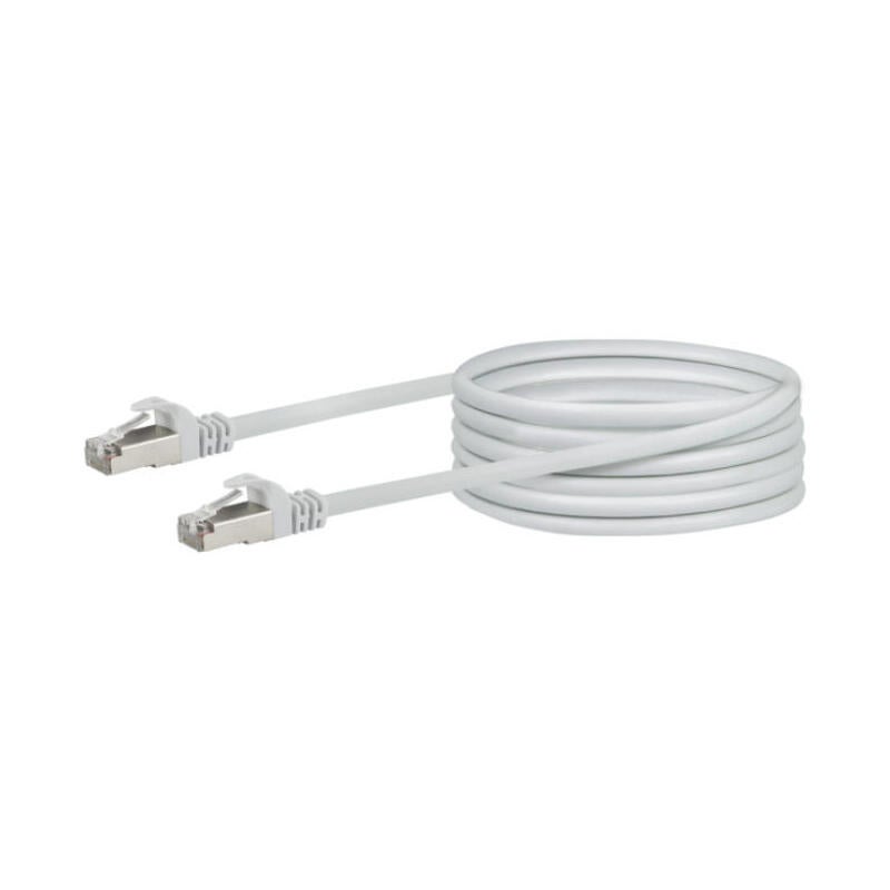 Schwaiger ckb6100 052 c ble r seau 10 m cat6 sf/utp (s-ftp) blanc | Leroy Merlin