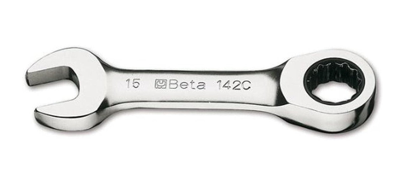 BETA - CHIAVI A FORCHETTA E POLIGONALE A CRICCHETTO DRITTE 142C/14 ...