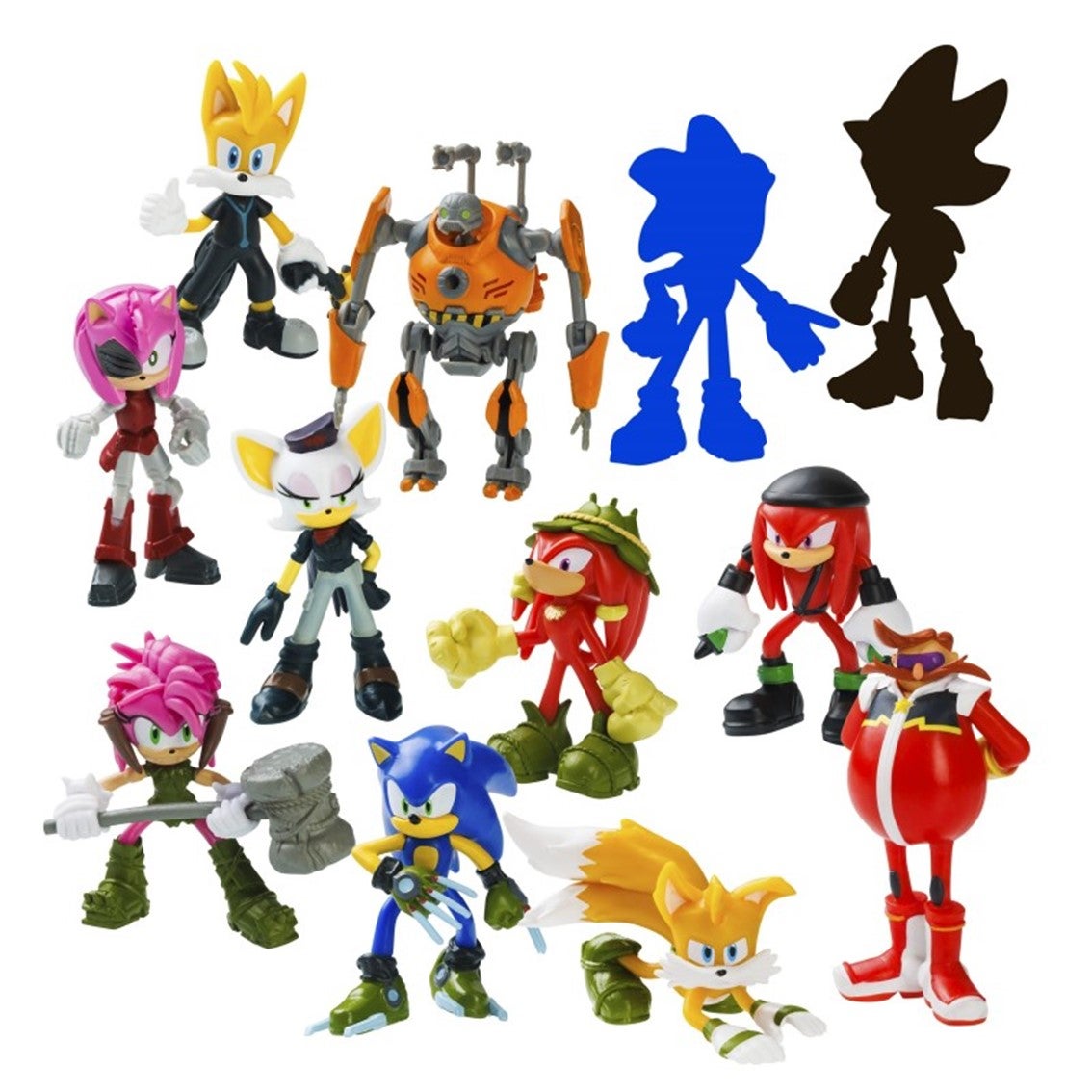 Figurines assorties pack 12 Sonic | Leroy Merlin
