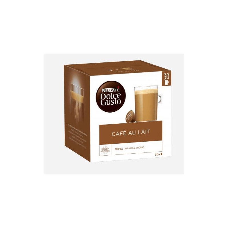 Boîte de 16 capsules Nescafe Dolce Gusto Café au Lait | Leroy Merlin