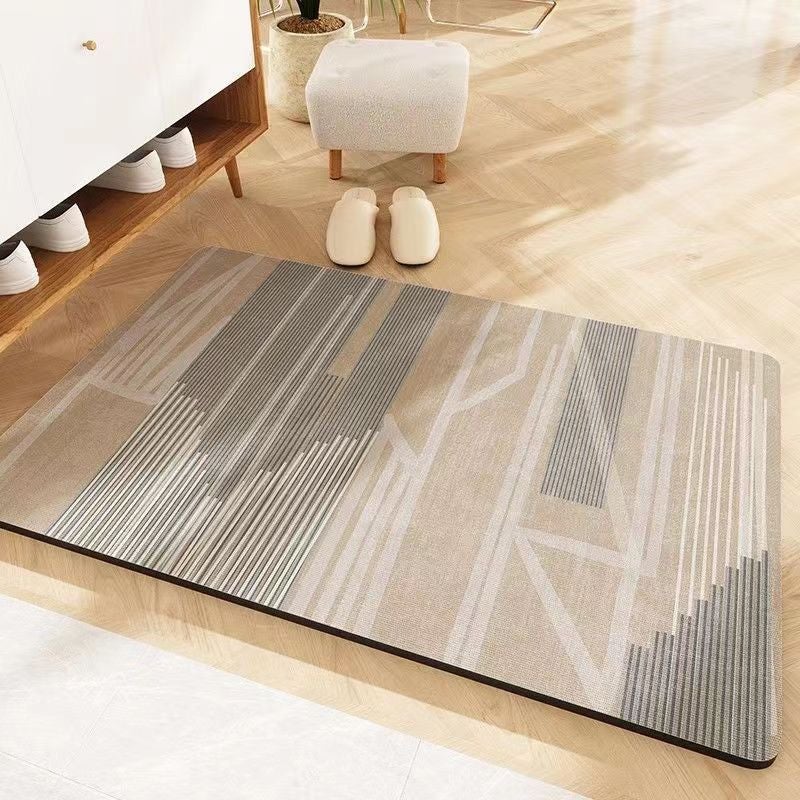 Alfombra de baño, color gris-marrón, 40*60cm, 1 pieza, absorbente ...