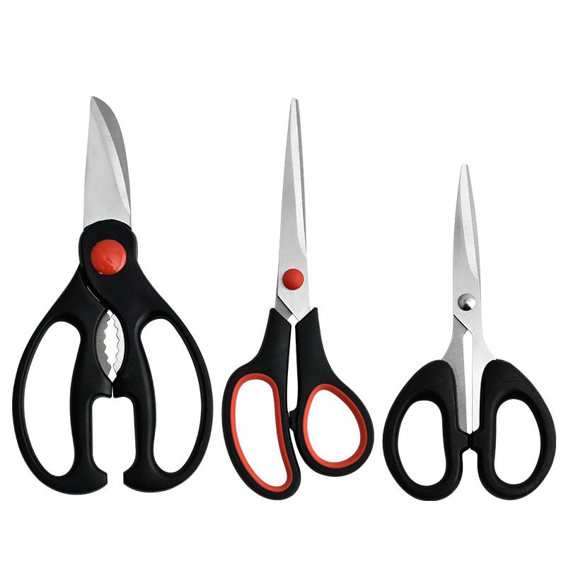 Kitchen Scissors Set (3-Piece) with Gift Box Black | Leroy Merlin