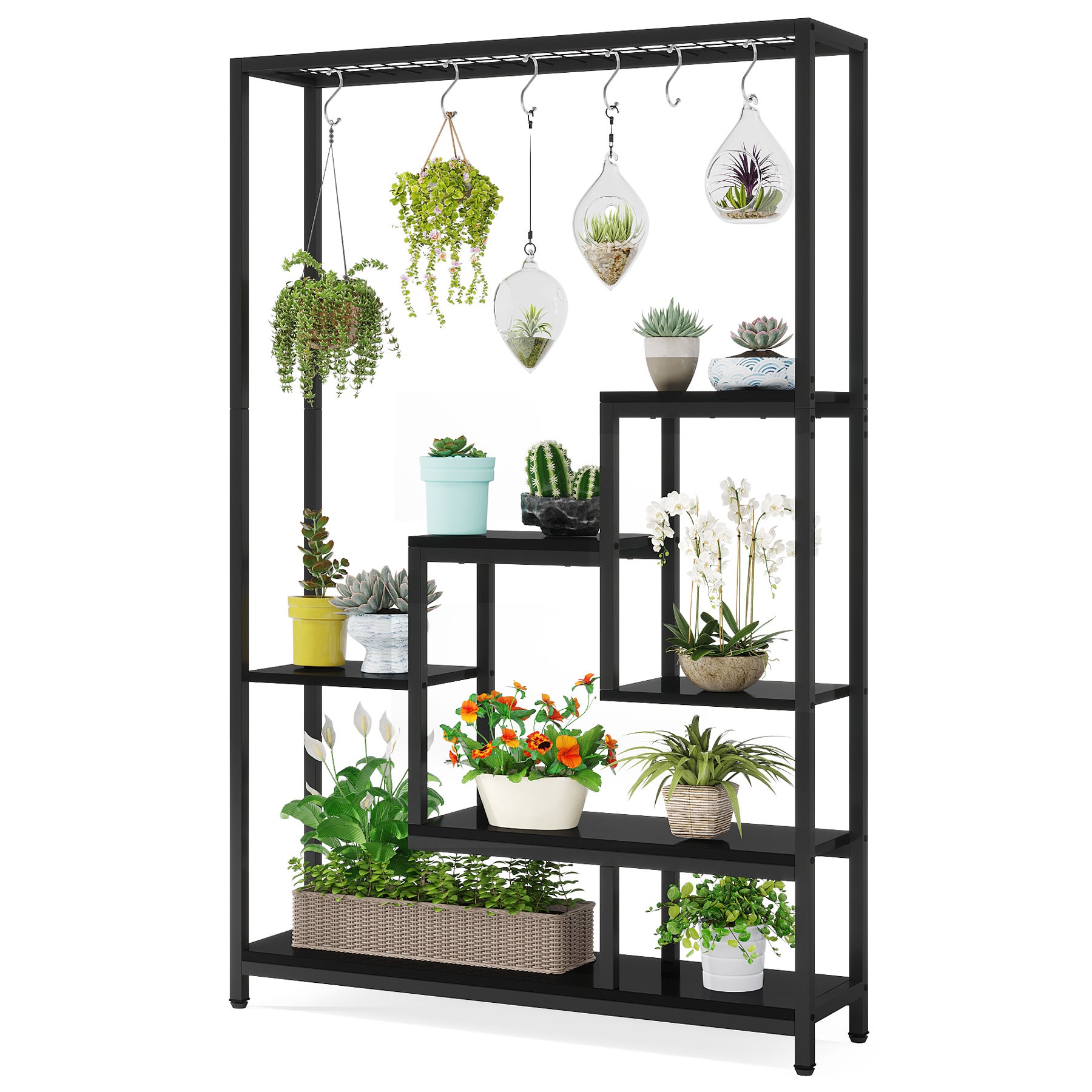Tribesigns Support pour plantes d'intérieur à 5 niveaux - Grande ...