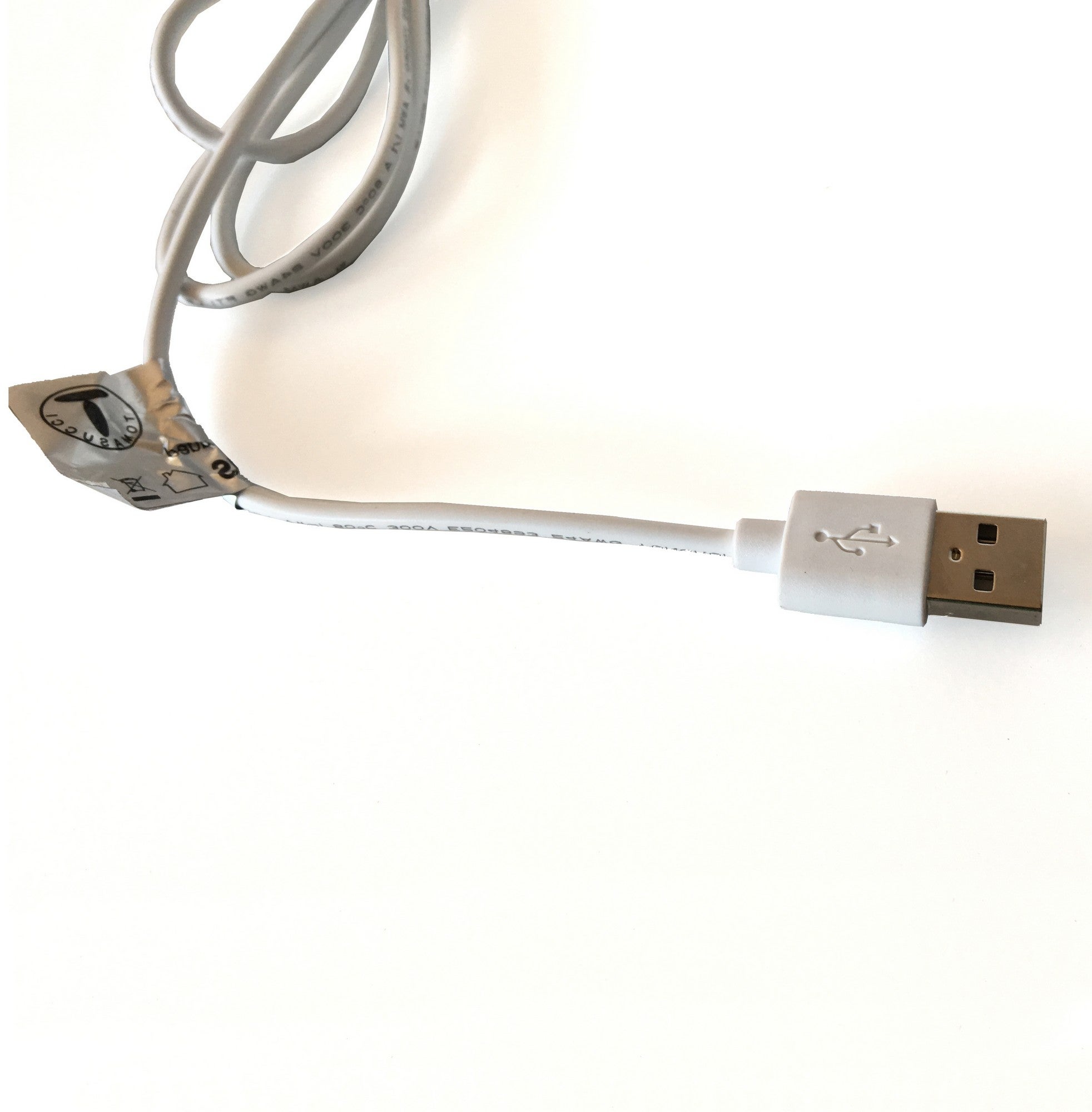 Lámpara de mesa LED minimalista blanca USB recargable Leeman | Leroy Merlin